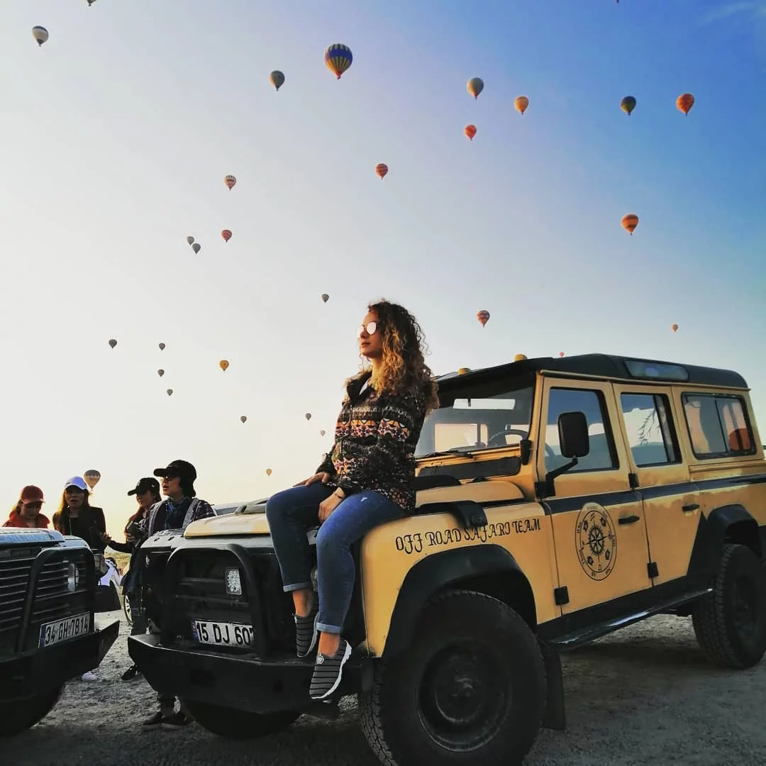 Cappadocia Jeep Safari with Hot Air Balloon Watch at Sunrise | Travelux ...